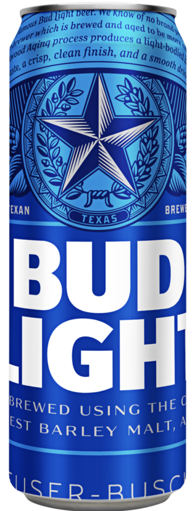 Bud Light 25oz CN Single - Partybarn